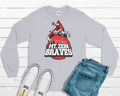 Mt.Zion Wrestling Logo – Petals Gift Shop